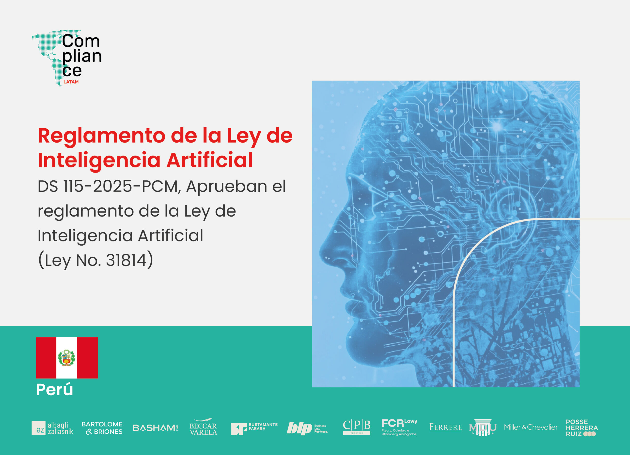 Perú | Reglamento de la Ley de Inteligencia Artificial, DS 115-2025-PCM Aprueban el reglamento ...